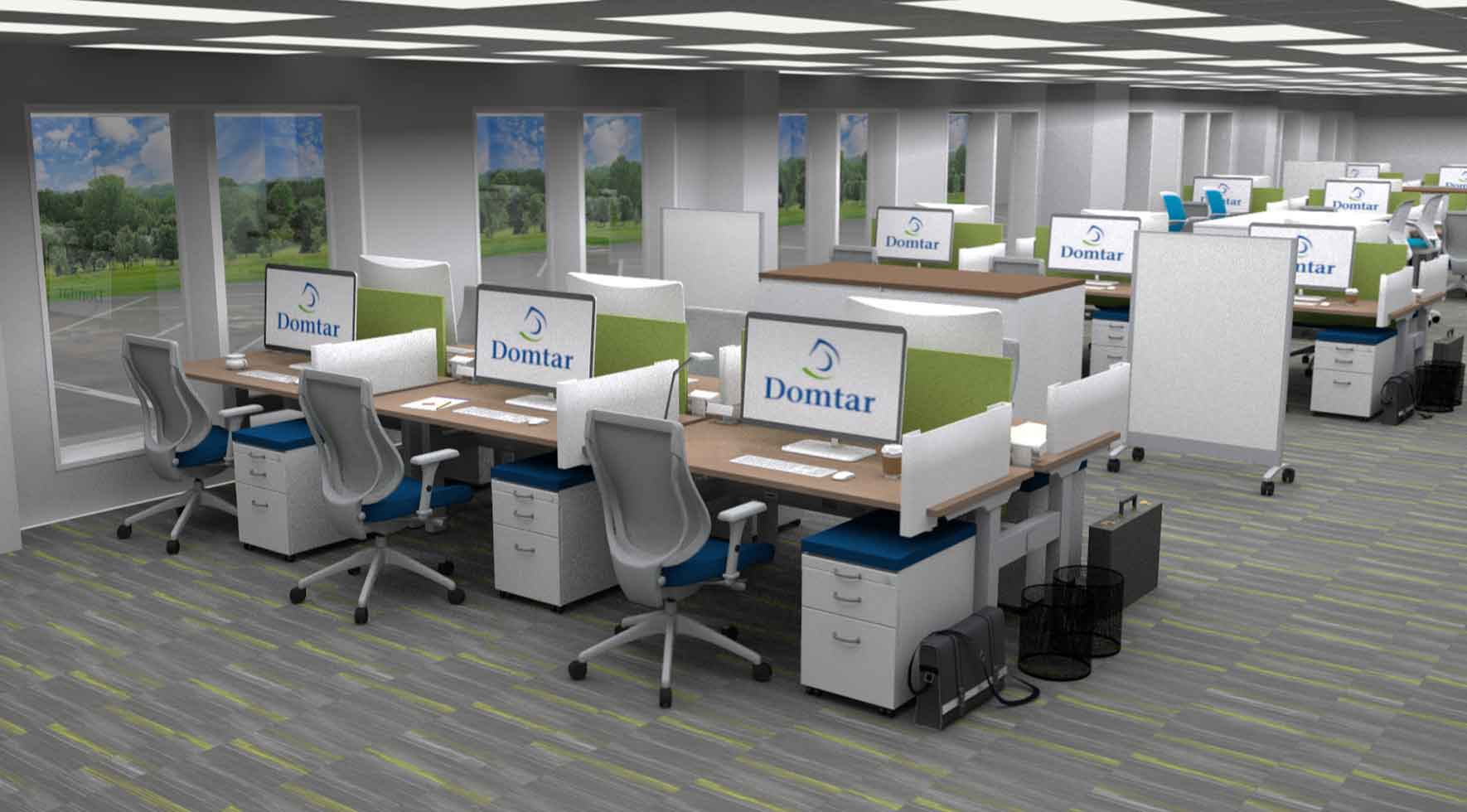 AMQ Kinex Height Adjustable Desk - Storr Office Environments