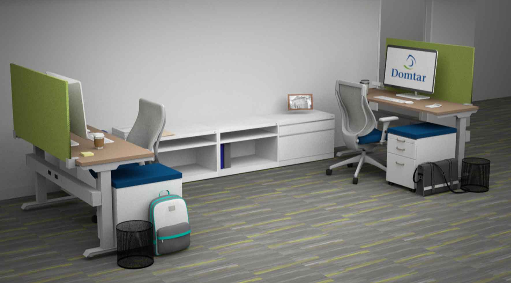 AMQ Kinex Height Adjustable Desk - Storr Office Environments