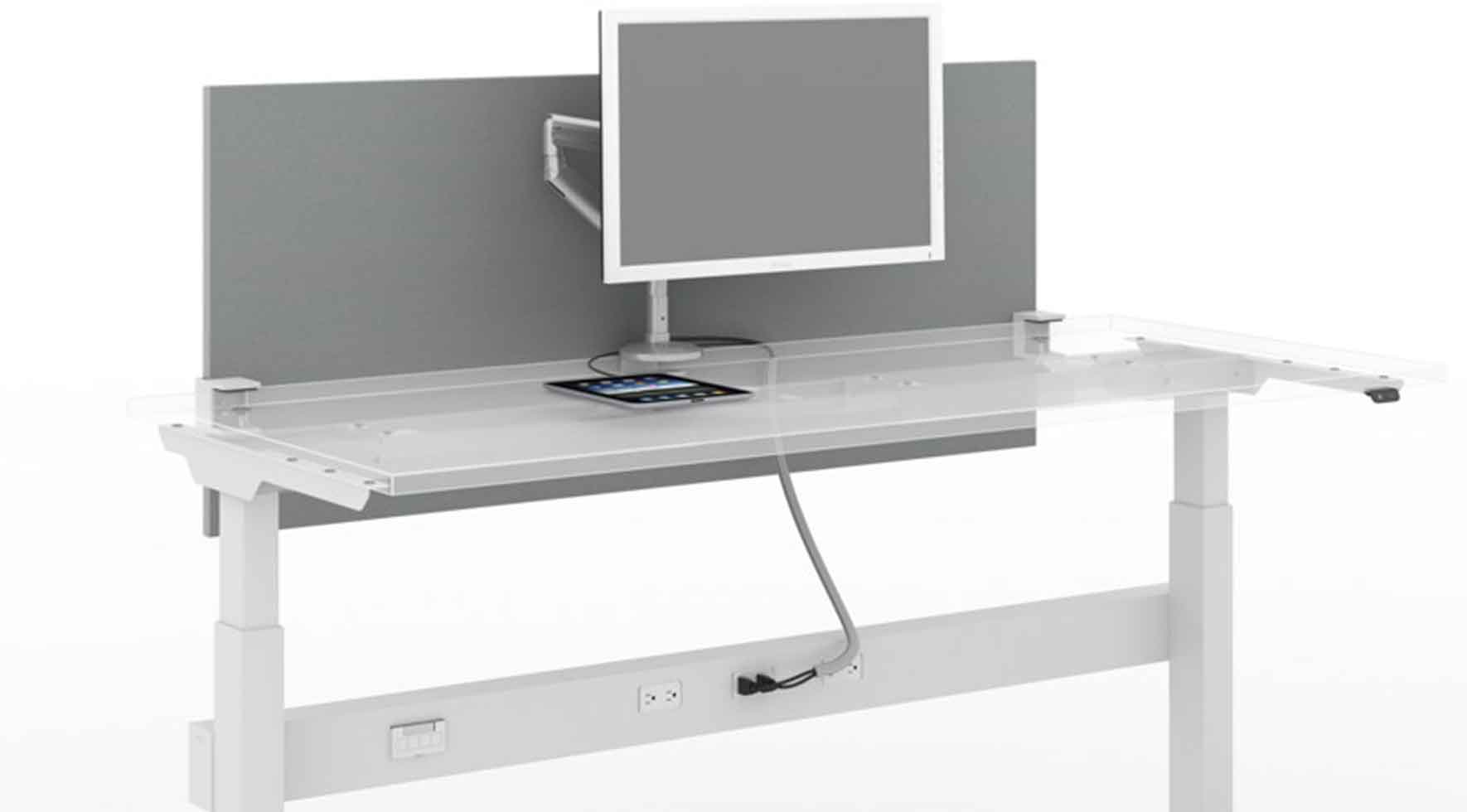 AMQ Kinex Height Adjustable Desk - Storr Office Environments