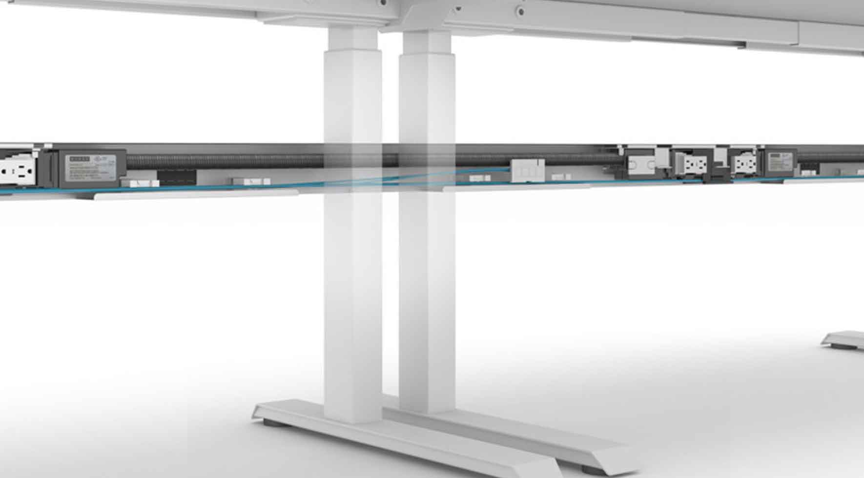 AMQ Kinex Height Adjustable Desk - Storr Office Environments